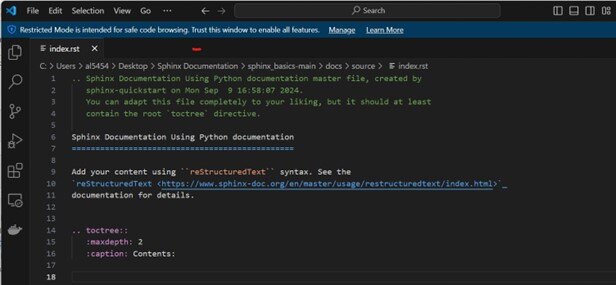 Simplify Python Documentation With Sphinx Automation Tools